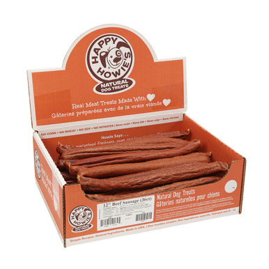 Happy Howies 12'' Beef Sausage 36ct