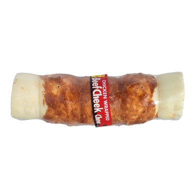 Lennox Cheek Roll Chicken Wrapped 9-10" - Affordable Pet Supply