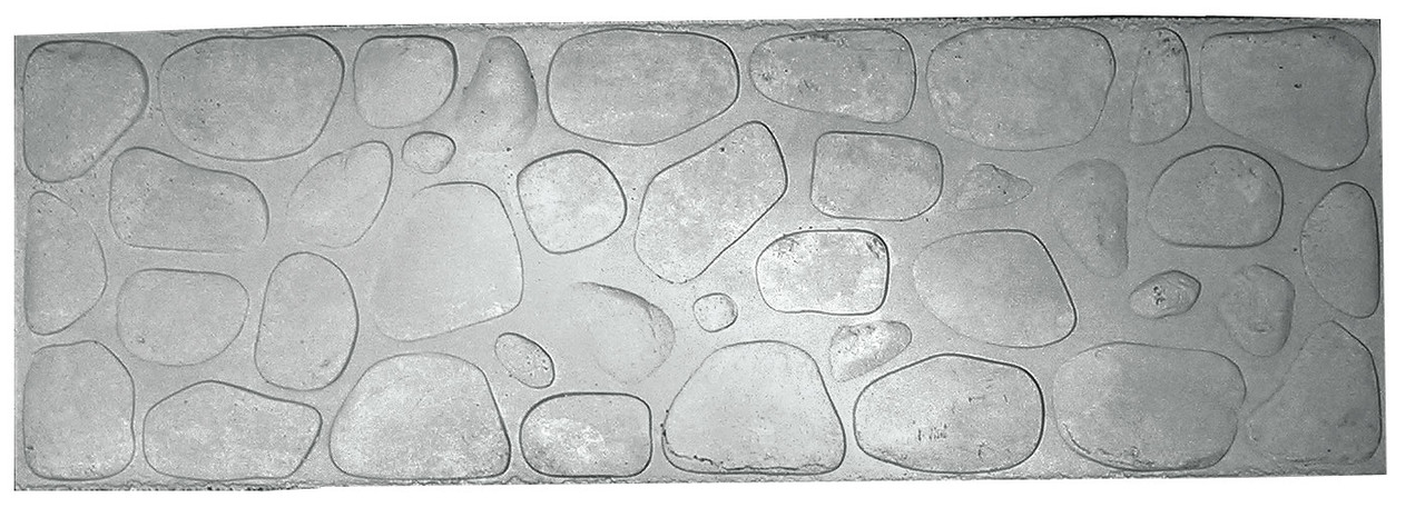 Form Liner - 24 x 60 x 1 River Rock - World Block Inc.