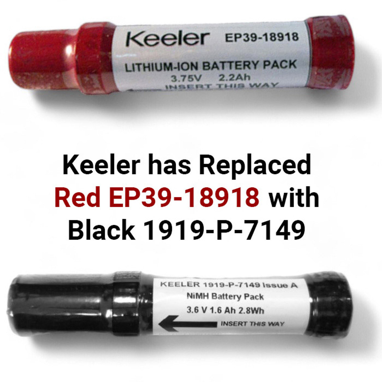 Keeler Metal Hydride Battery - Walman Instruments