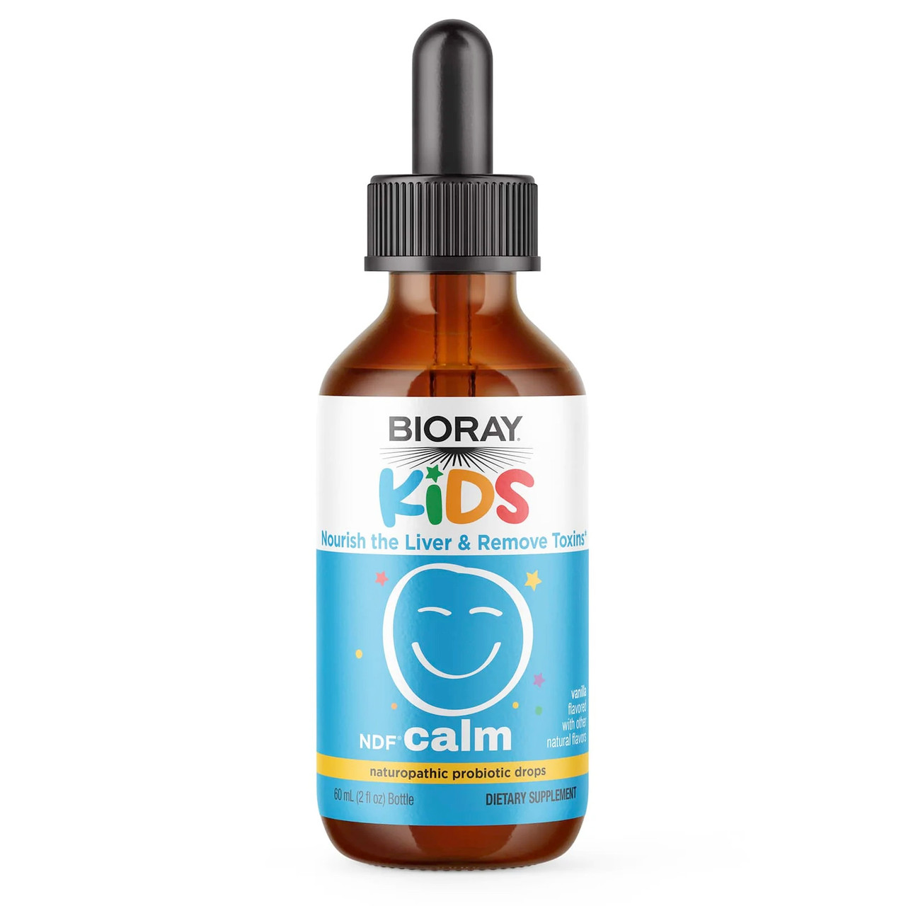 Bioray Kids - NDF Calm - Mood and Brain Boosting Herbal Drops (Vanilla ...