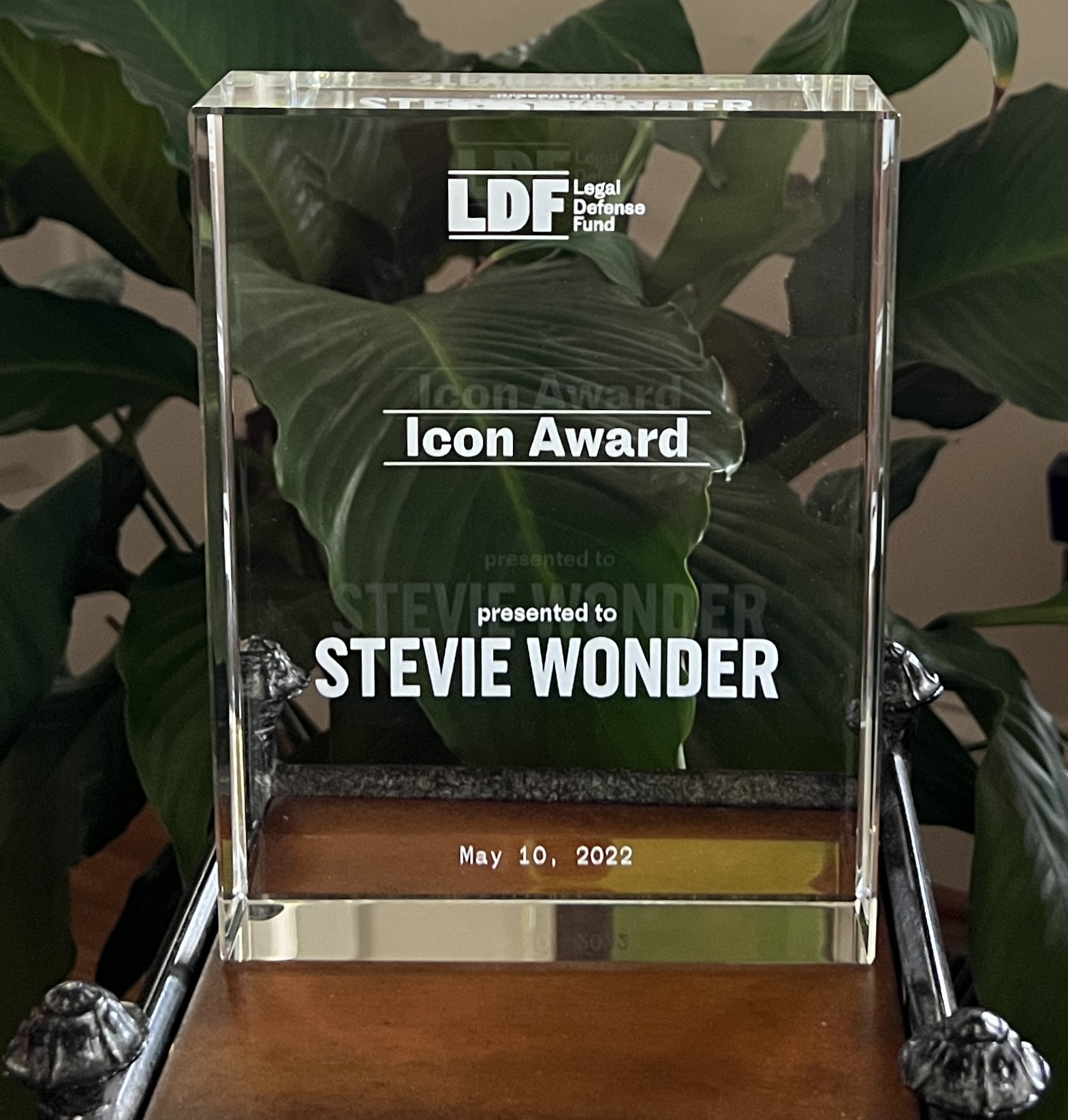 NAACP LDF Crystal Award Presentation - Crystal Prints