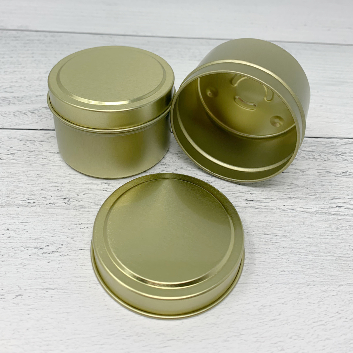 Seamless Tins for Candle Making & More | Candles & Supplies