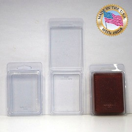 Rectangular Clamshell Mold per each - Candles & Supplies