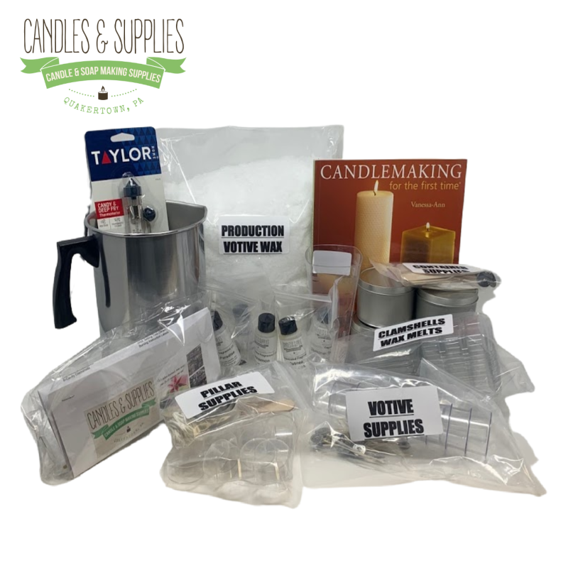 Complete Candle Making Kit - Candles & Supplies