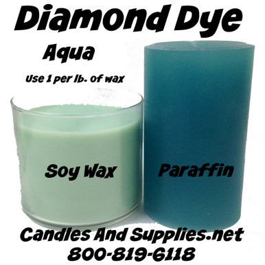 Aqua Diamond Dyes - Candles & Supplies
