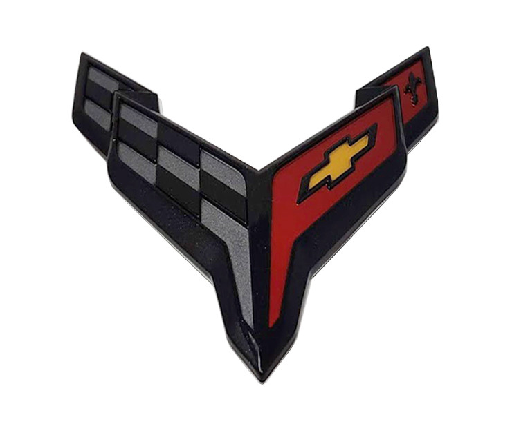 20-25+ C8 Corvette Script Emblem (Carbon Flash) - General Motors (84811670)