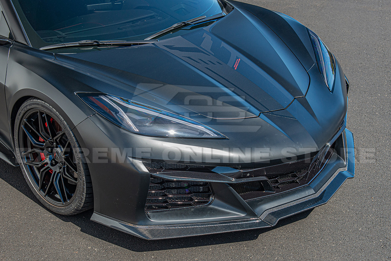 23-25+ C8 Corvette Z06 Carbon Fiber Side Diffuser Vents - EOS (VENT-602 ...