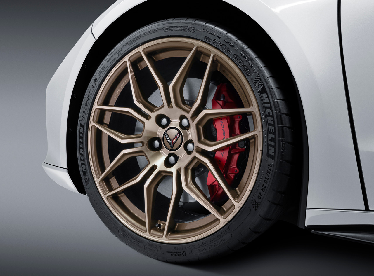 23+ C8 Corvette Z06 20x10" & 21x13" Forged Tech Bronze Wheel Kit ...