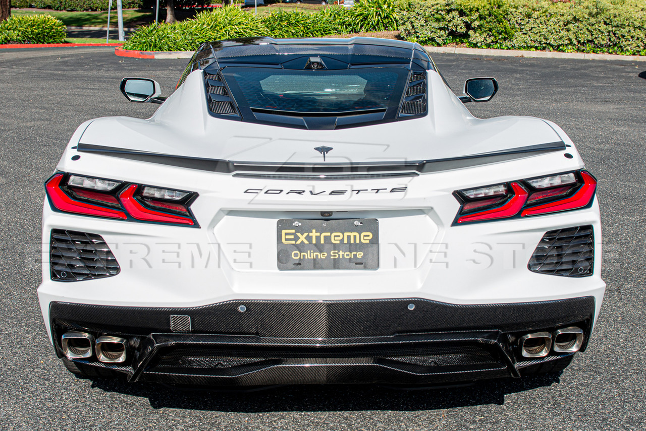 20-24+ C8 Corvette Low Profile Spoiler (Unpainted) - EOS (SPOILER-442-ABS)