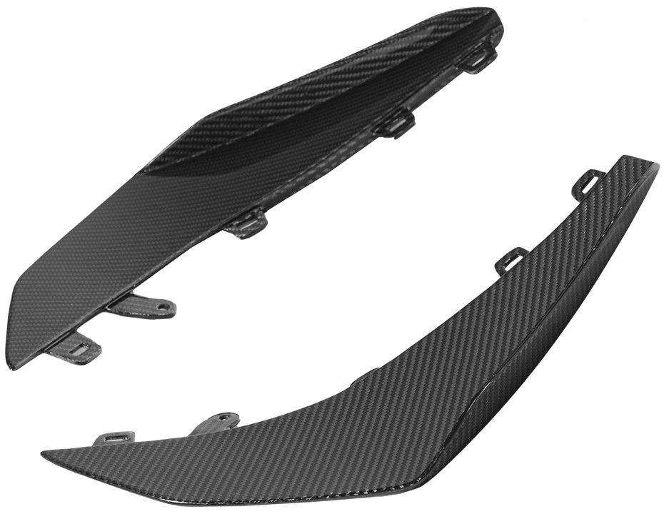 23+ C8 Corvette Z07 Carbon Fiber Dive Planes - EOS (SPLITTER-528-BKCF)