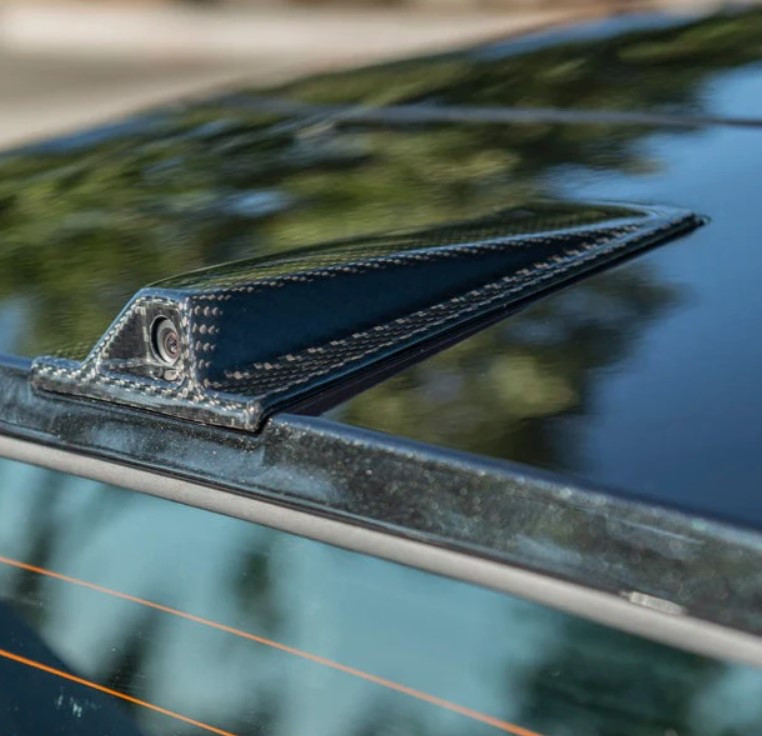 20-25+ C8 Corvette Convertible Carbon Fiber Rear Decklid Camera Cover ...