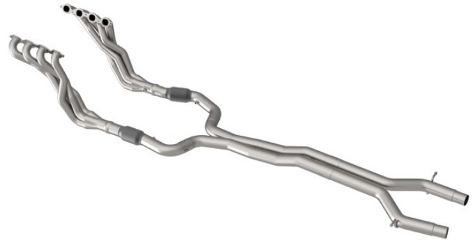 22-25+ Cadillac CT5-V Blackwing 1-7/8th Green-Cats Header & Mid-Pipe ...