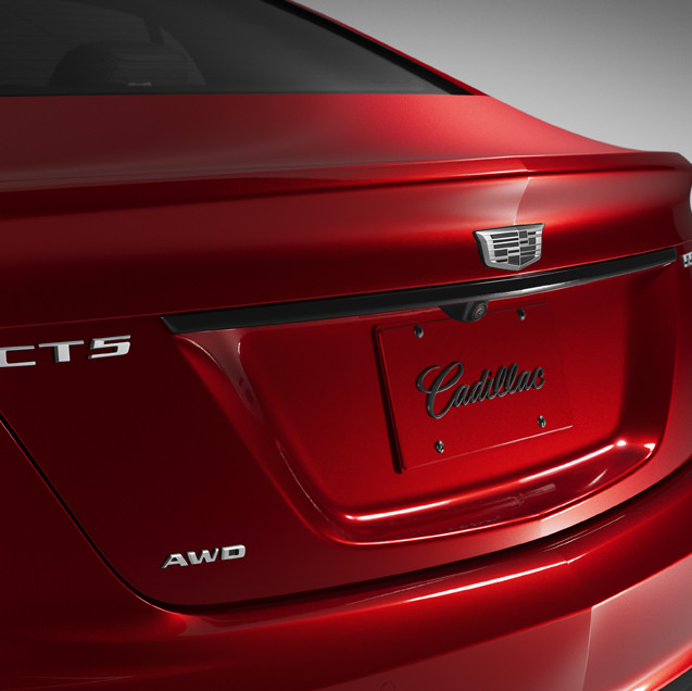 20-24+ Cadillac CT5 Trunk Handle Trim in Gloss Black - General Motors ...