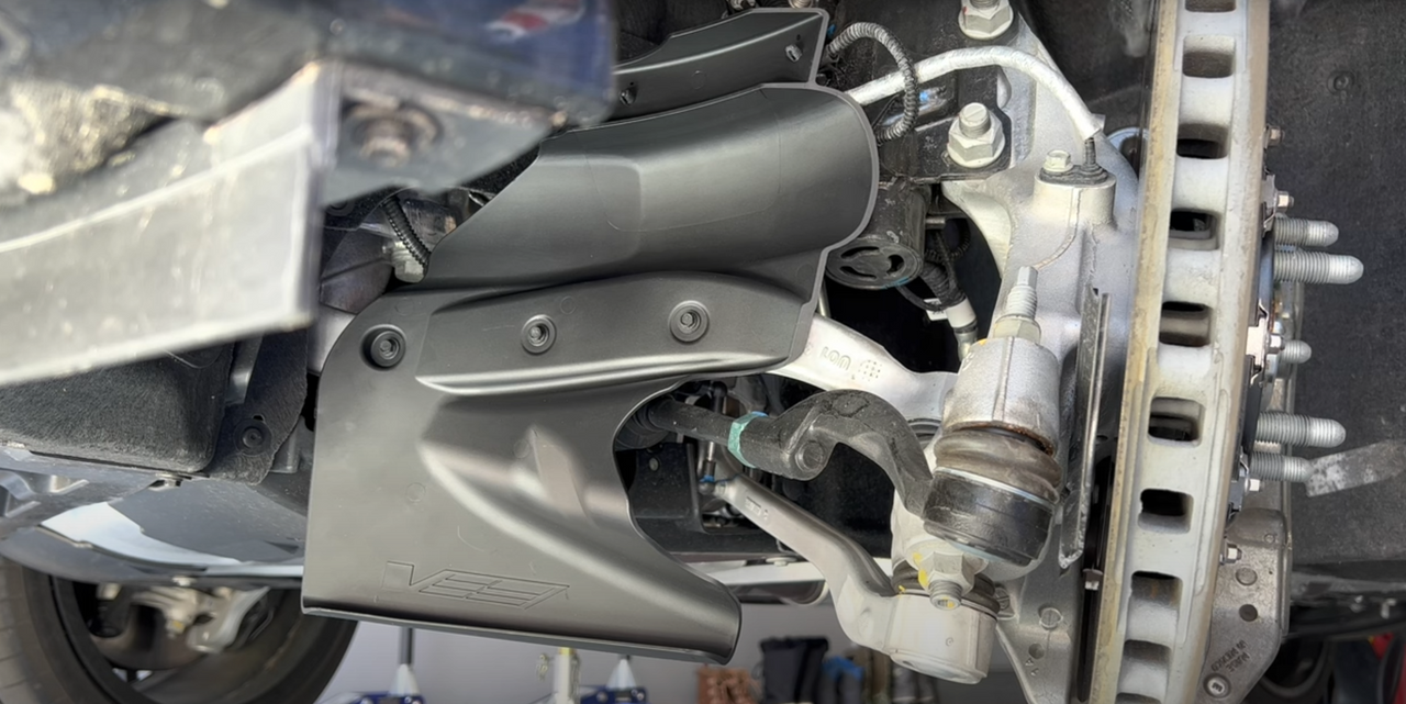 16-24 Camaro SS/ZL1 Oversized CT5-V BW Front Brake Air Deflectors ...