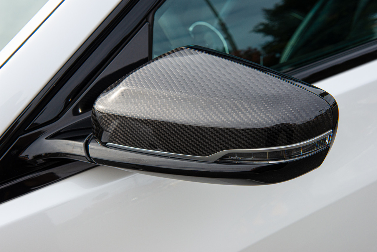 20-24+ Cadillac CT5 Carbon Fiber Mirror Covers - EOS (MC-305-BKCF)