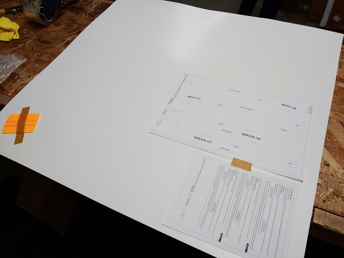 20-25+ C8 Corvette Stingray R Decal Package (Includes Hood & Side ...