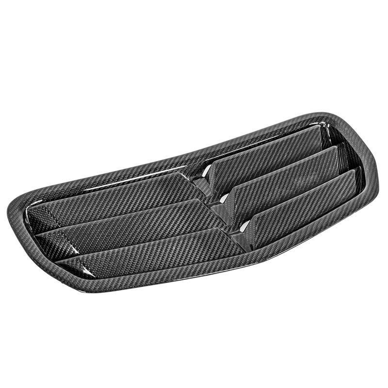 19-24 Camaro LT1/SS Carbon Fiber Hood Grille Insert - EOS (VENT-312-BKCF)