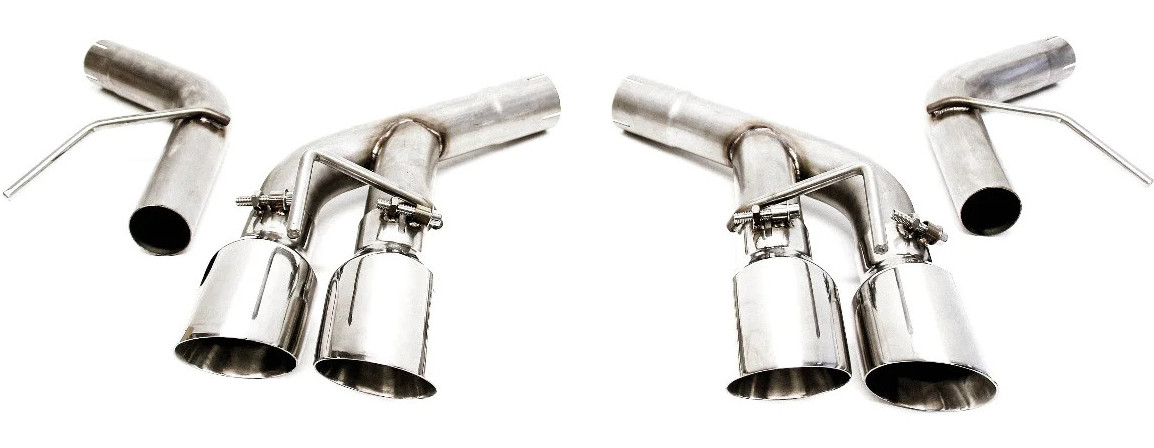 PLM Quad-Tip Axle-Back Exhaust (Resonated or Non-Resonated) for 2016 ...