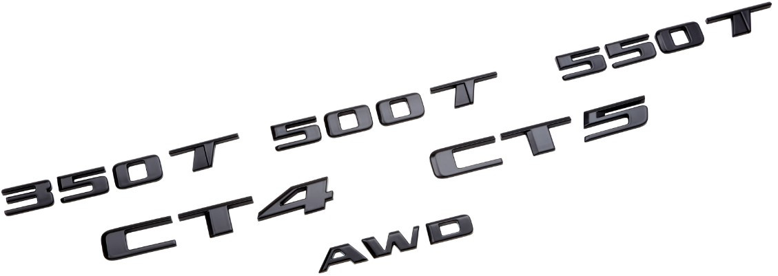 20-25+ Cadillac CT4 & CT5 Black Emblem Kit - General Motors (86559606)