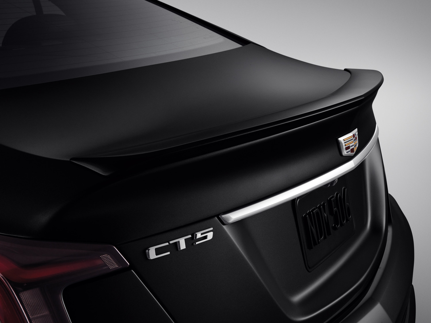 20-26+ Cadillac CT5 Flush-Mounted Spoiler Kit (Black Raven) - General ...