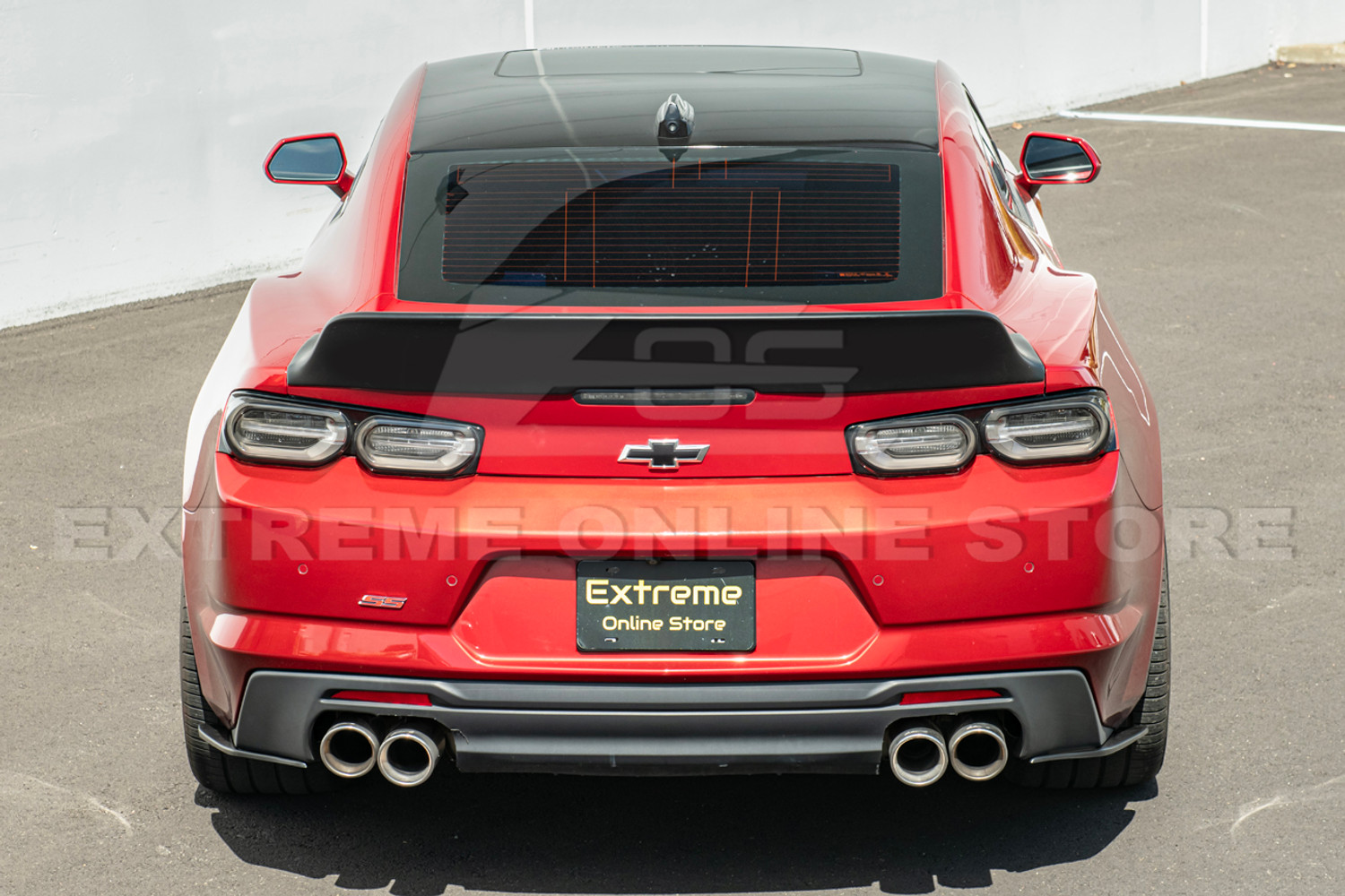 16-24 Camaro Rear Diffuser Extensions (Unpainted) - EOS (RLIP-842-ABS)