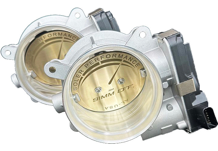 23-26+ C8 Corvette Z06 LT6 91mm Throttle Bodies (Includes 2) - Soler ...