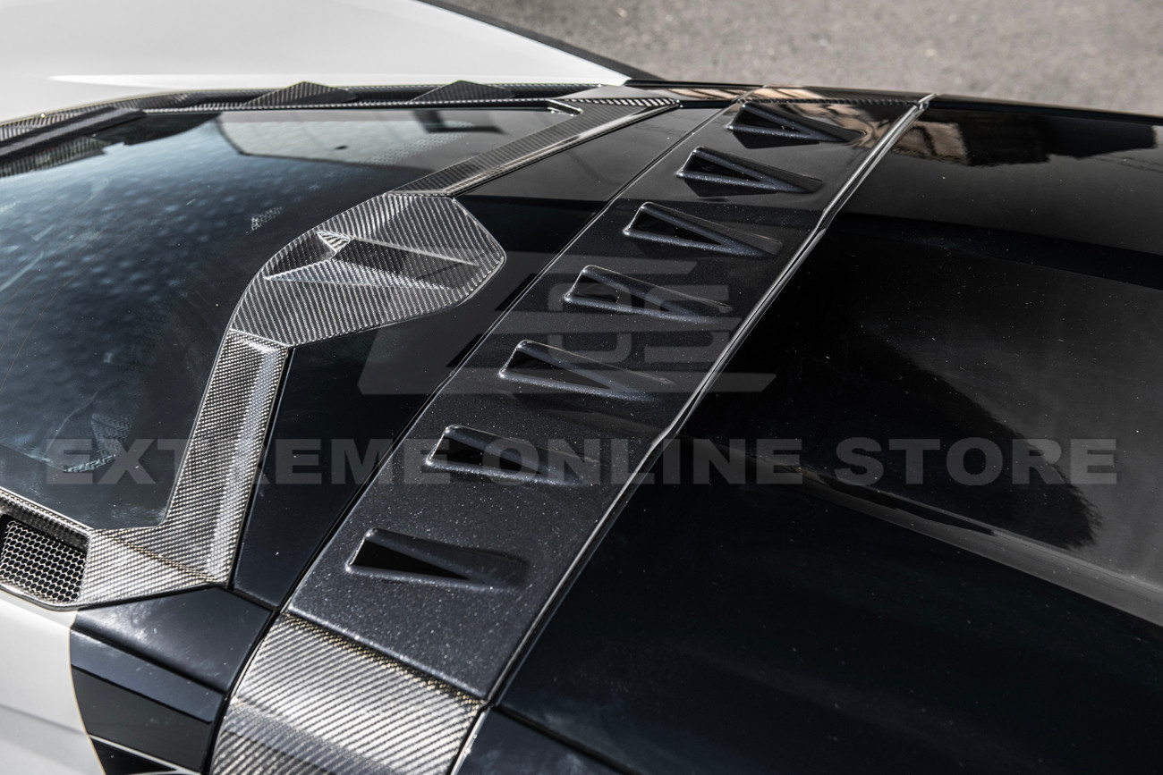 20-26+ C8 Corvette Roof Bow W/ Fins (Coupe)(Carbon Flash) - EOS ...