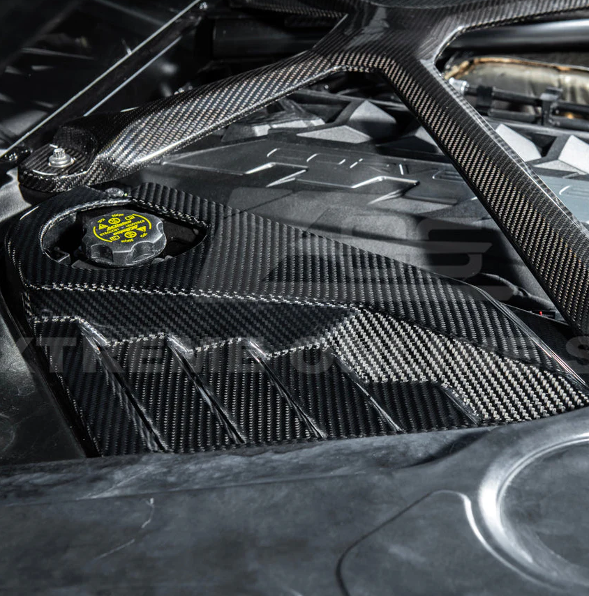 EOS Carbon Fiber Engine Bay Panels | 2024+ C8 E-Ray