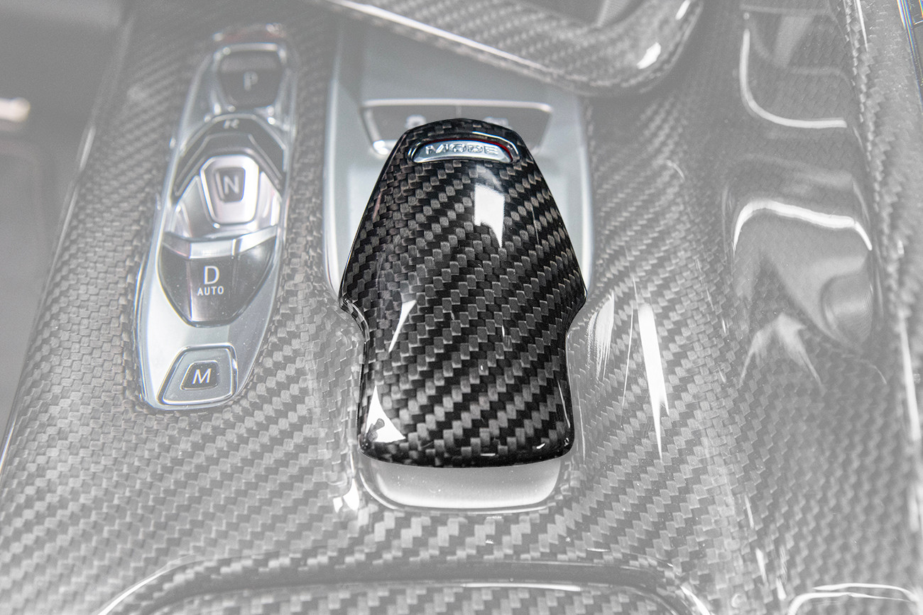 CC-560-BKCF | Carbon Fiber Mode Selector Switch Trim for 2020+ C8 Corvette