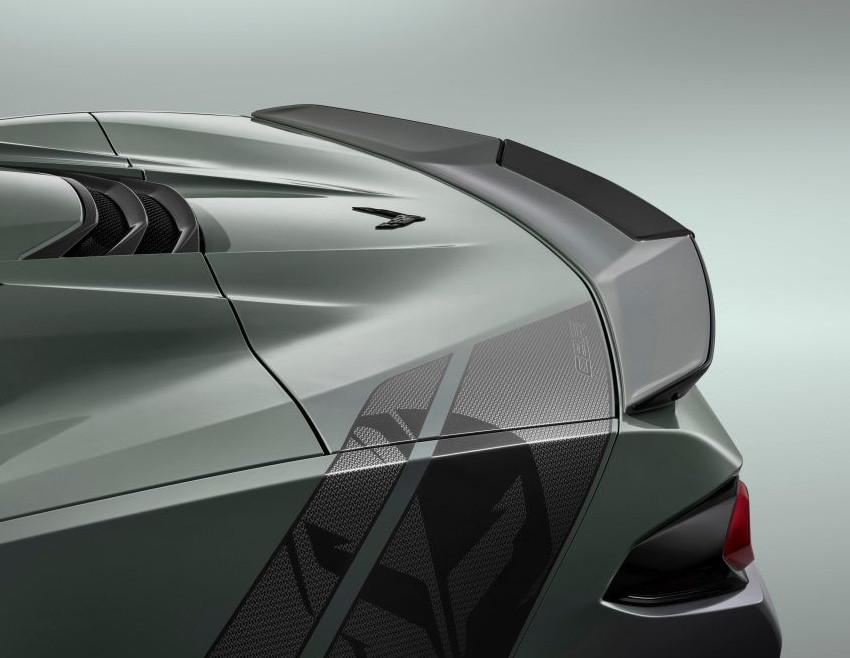 23-25+ C8 Corvette Z06 Jake Hood Decal - General Motors (84648690)