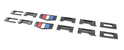 Camaro Black Fender Emblems (2) - General Motors (84152028)