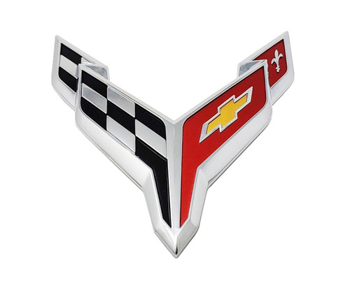 20-25+ C8 Corvette Hood Emblem (Chrome) - General Motors (84657779)