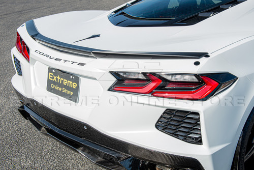 20-26+ C8 Corvette Low Profile Spoiler (Unpainted) - EOS (SPOILER-442-ABS)