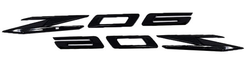 23-25+ C8 Corvette Z06 Emblems (Carbon Flash)(Includes 2) - General ...