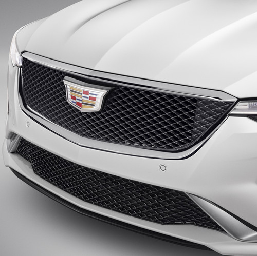 20-25+ Cadillac CT4 Black Mesh Grille With Chrome Trim (W/O HD Camera ...