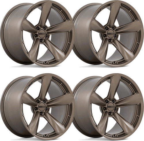 16-24 Camaro TTF 20x9.5" & 20x11" Wheel Set (Matte Bronze)(Includes ...