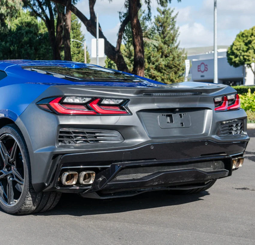 20-25+ C8 Corvette Z06 Style Rear Bumper Conversion (Unpainted) - EOS ...