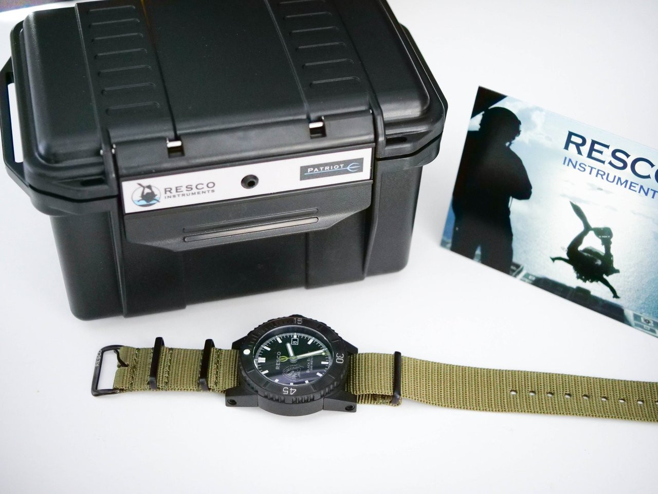 RESCO X BLACK SCOUT EDITION Dive Watch - Black Scout Survival, LLC