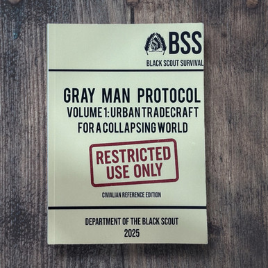 Gray Man: Volume 1 (Hard Copy) - Black Scout Survival, LLC
