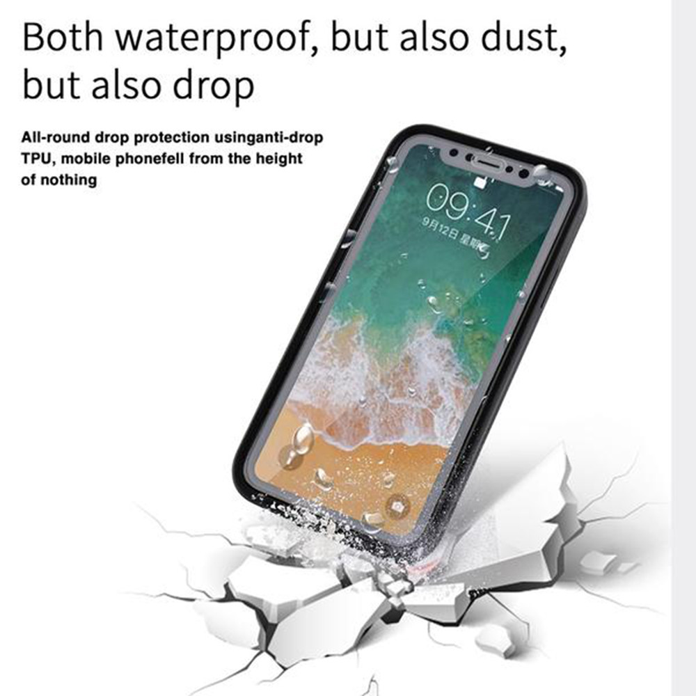 Black Water Resistant Full Body TPU Gel Case For Apple iPhone XR - New ...