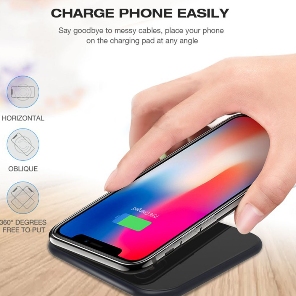 GY 118 Wireless Fast Charger | Fast Qi Charging Base Pad