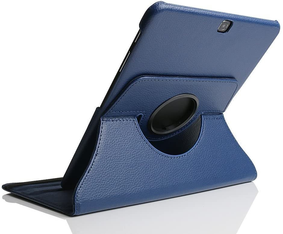 Navy Galaxy Tab A 8.0 (2017) T380 T385 360 Rotating Stand Case - New ...