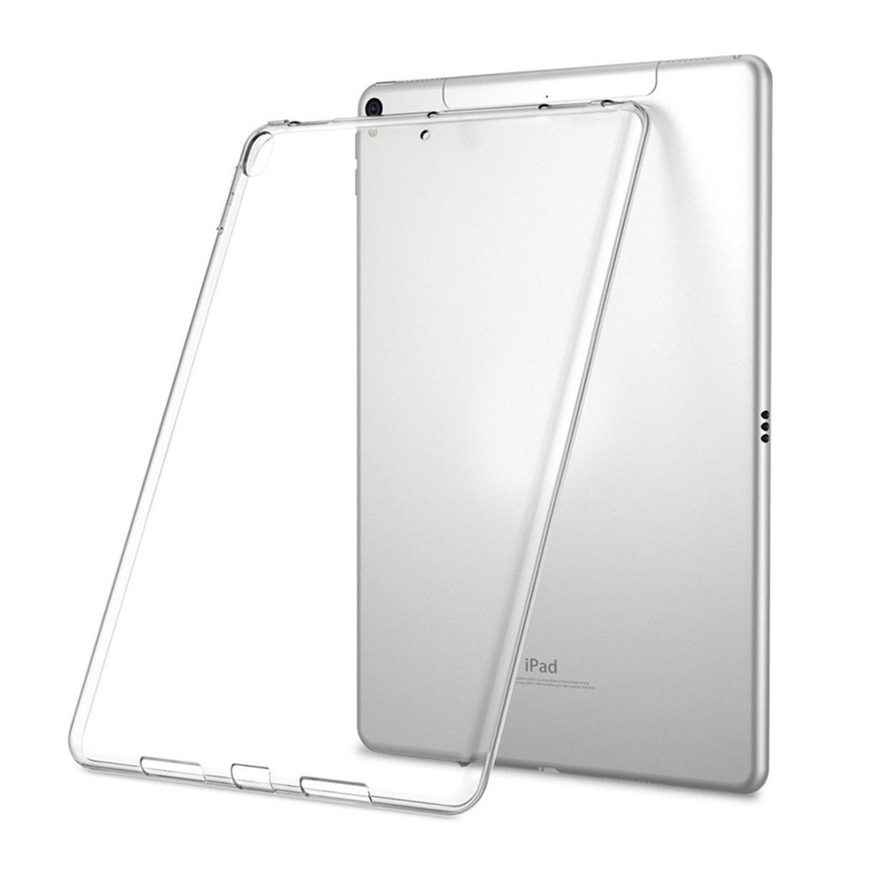 iPad Pro 10.5" 2017 Luxury Clear Case Soft Gel Silicone Transparent ...