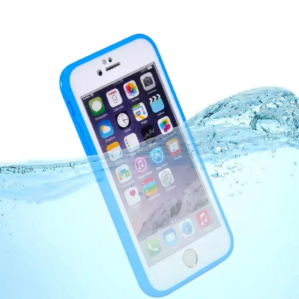 Blue iPhone 8 Shockproof Rubber Full Body Silicone Case - New Case Pty Ltd