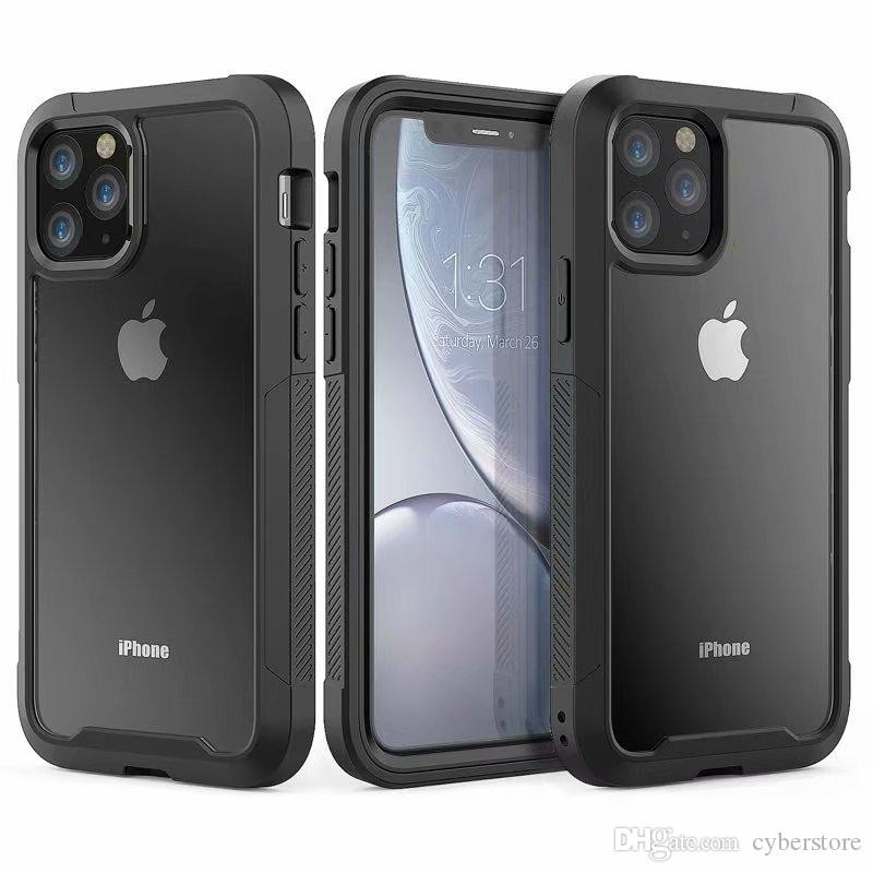 Black iPhone 11 Shock Proof Heavy Duty Military Armor Case - New Case ...