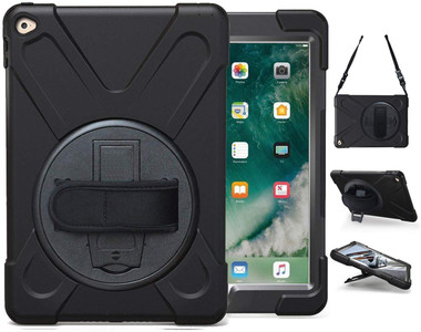 Apple iPad Air 2 Shock Proof Armor Defender Shoulder Strap Case - New ...