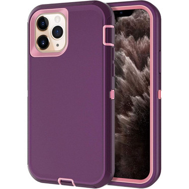 Purple Tradies Military Defender Heavy Duty Case For iPhone 11 Pro Max ...