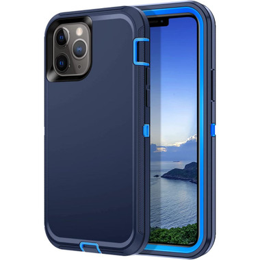 Navy iPhone 11 Pro Max Heavy Duty Defender Military Grade Case - New ...