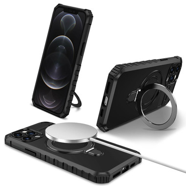 Black Heavy Duty Defender Military Grade Case For iPhone 12 Pro Max ...